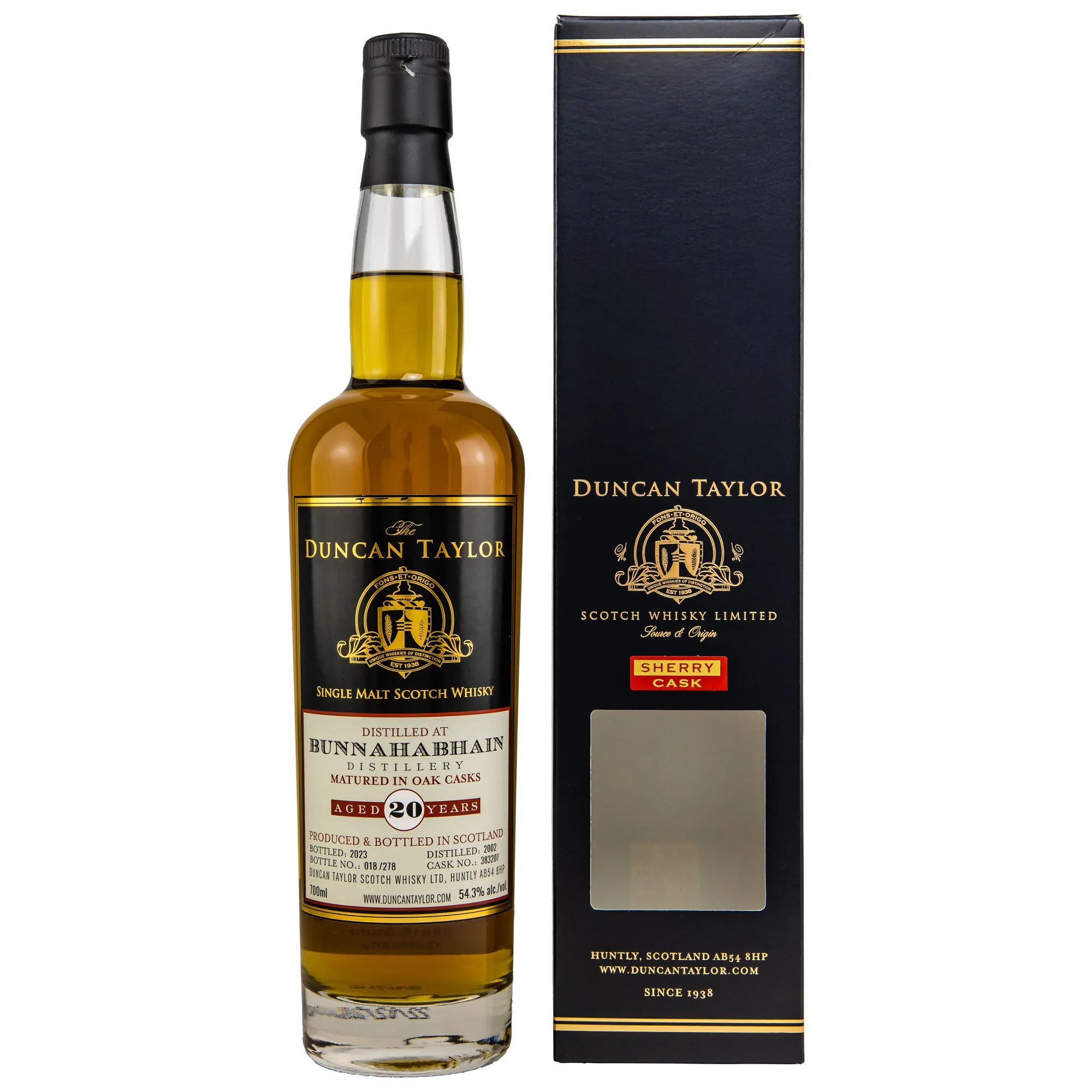 Bunnahabhain 2002/2023 - 20 Jahre #383207 - (Duncan Taylor) bei Home of ...