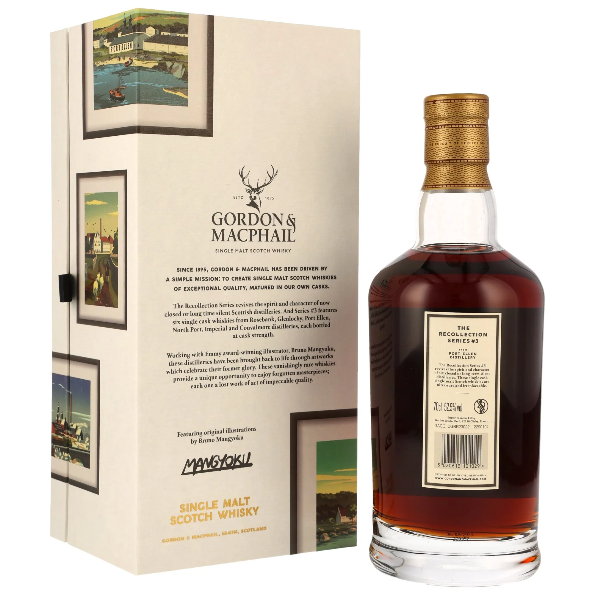 Port Ellen 1981/2023 - 42 Year Old - G&M Refill Sherry Butt #290 ...
