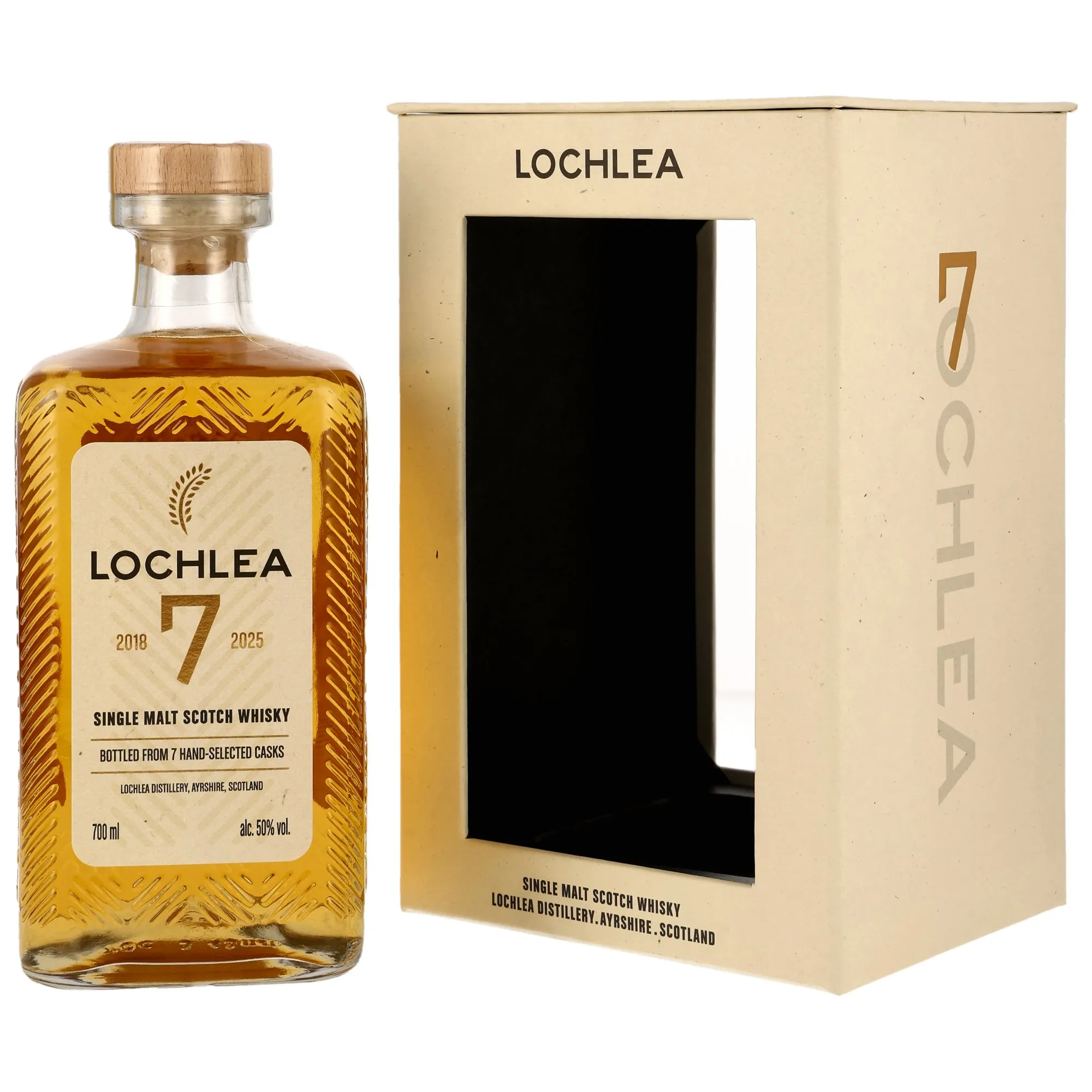 Lochlea Distillery 2018/2025 - 7 Year Old - 1st Fill Bourbon Barrels at ...