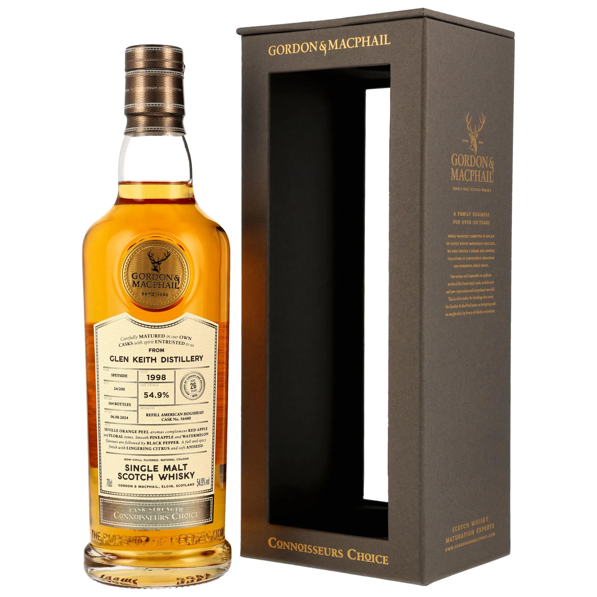Glen Keith 1998/2024 G&M CC CS #56480 bei Home of Malts >> Jetzt entdecken!