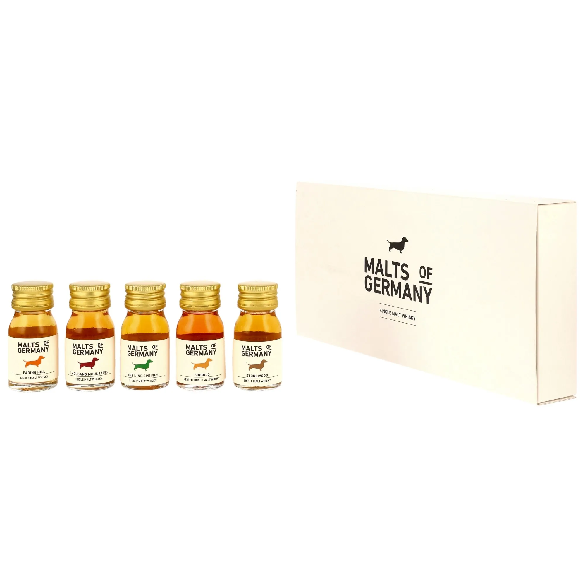 Malts of Germany Tasting Set No. 3 - 5x 3cl - Malts of Germany bei Home ...