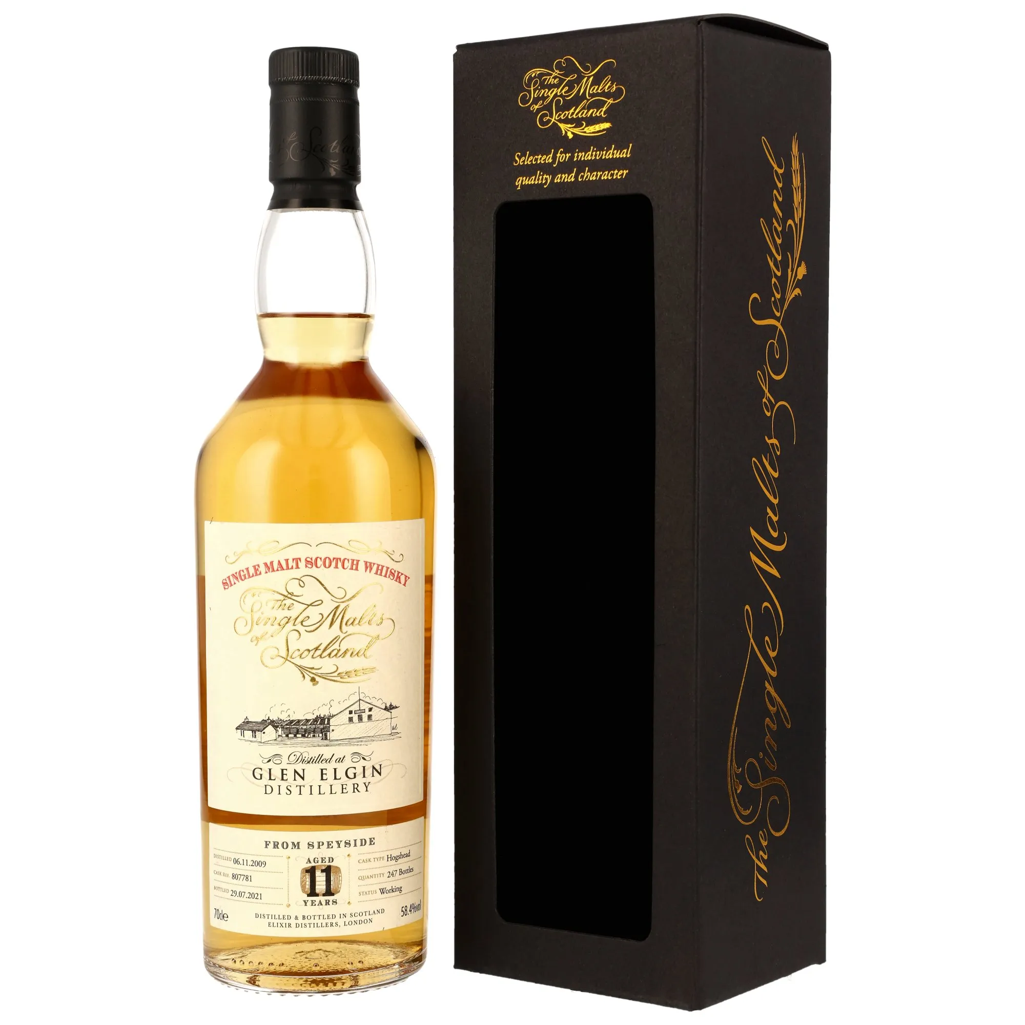 Glen Elgin 2009/2021 - 11 Year Old - Hogshead #807781 (SMoS) at Home of ...