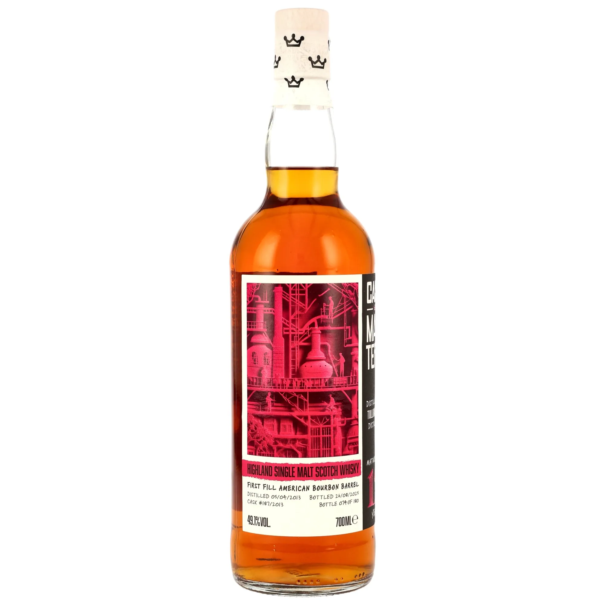 Tullibardine 2013/2025 - 12 Jahre - 1st Fill Bourbon Barrel #187/2013 ...