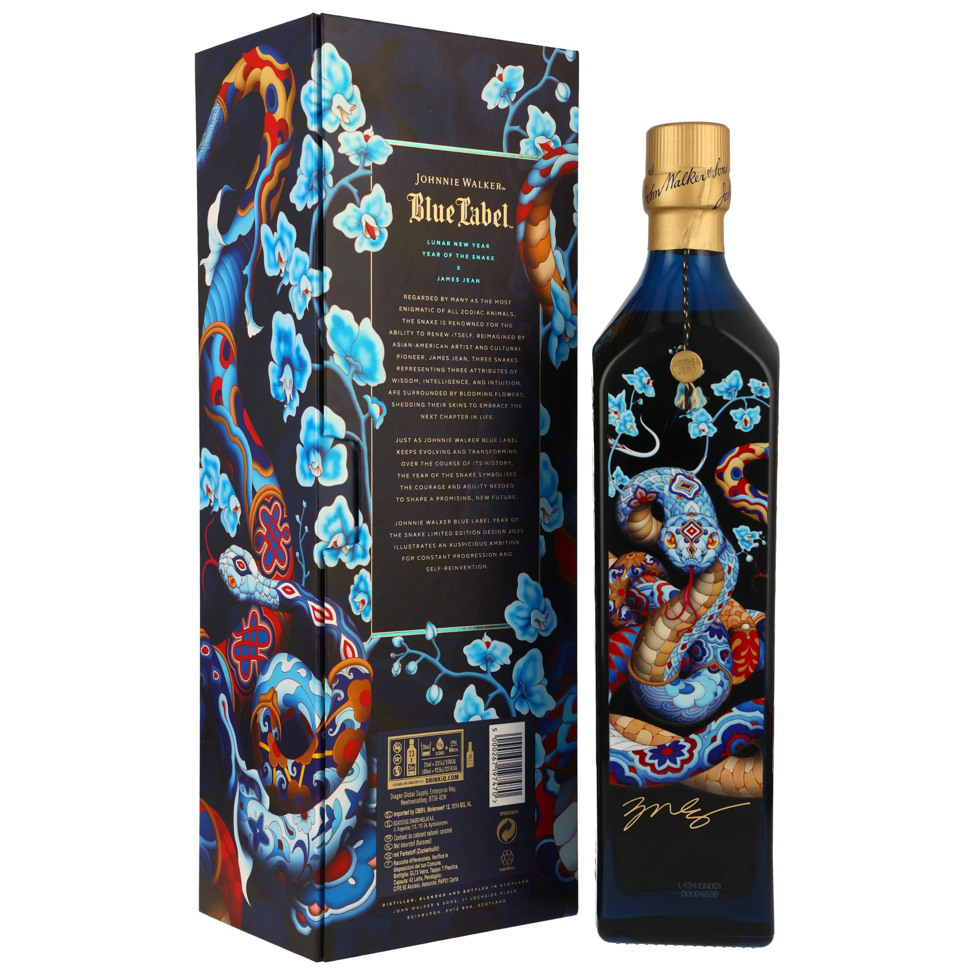 Johnnie Walker Blue Label Chinese New Year - Year of the Snake (James ...