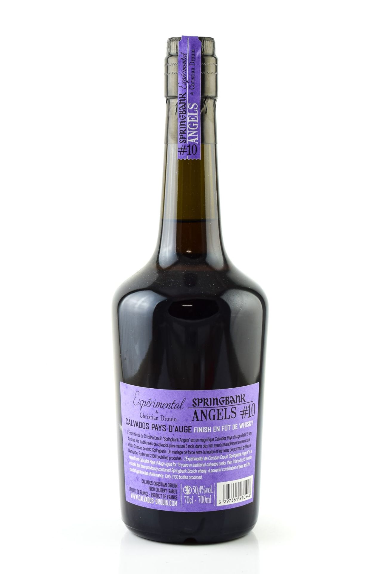 Calvados Pays d’Auge 19 year old Expérimental de Drouin - Springbank ...