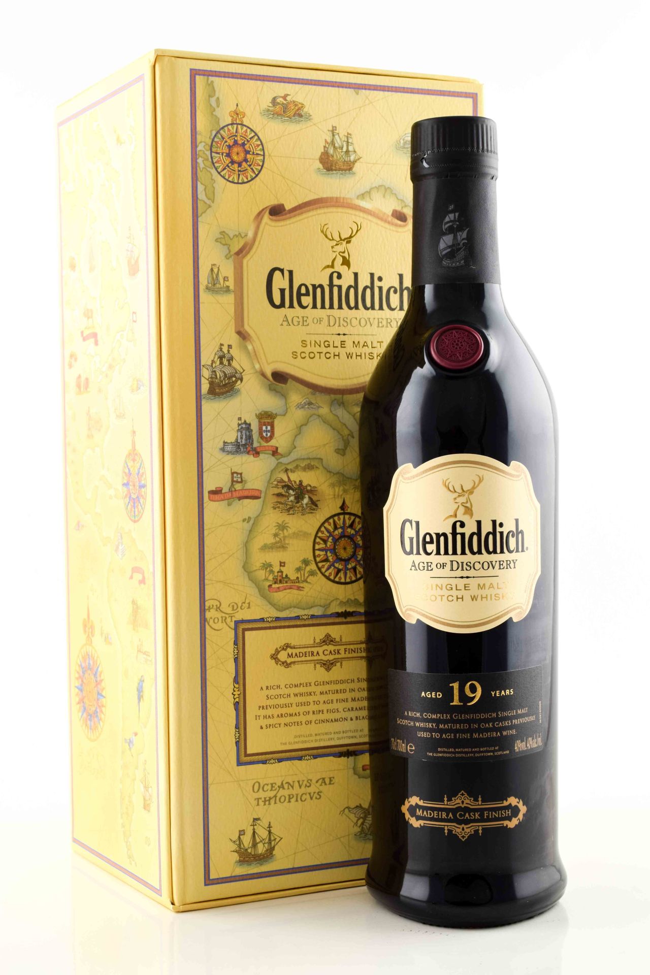 Glenfiddich 19 Year Old - Age of Discovery - Madeira Cask Finish 40% vol. 0,7l | 14513