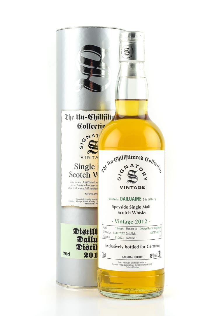 Dailuaine 10 Jahre Hogsheads #308757 & #308759 Un-Chillfiltered ...