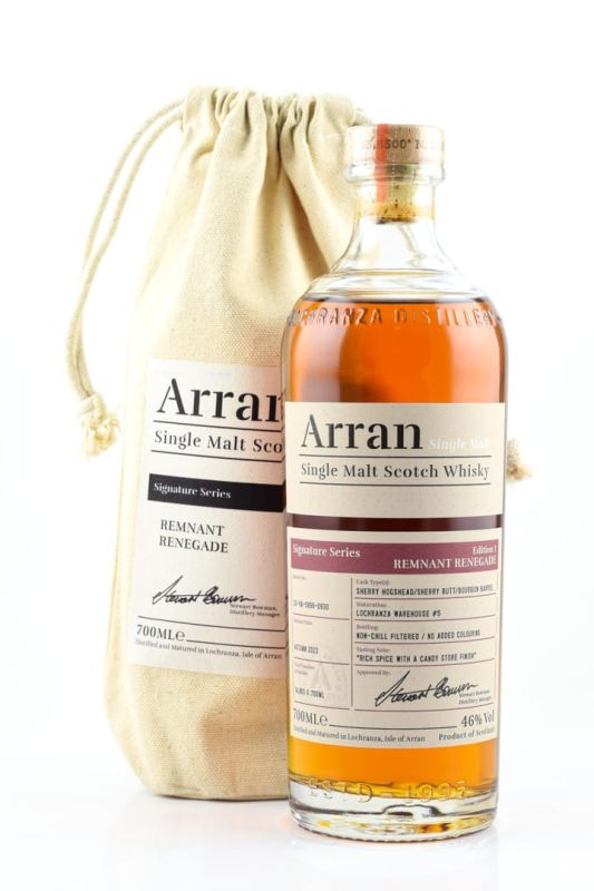 Arran Signature Series Edition 1 Remnant Renegade bei Home of Malts >> jetzt entdecken