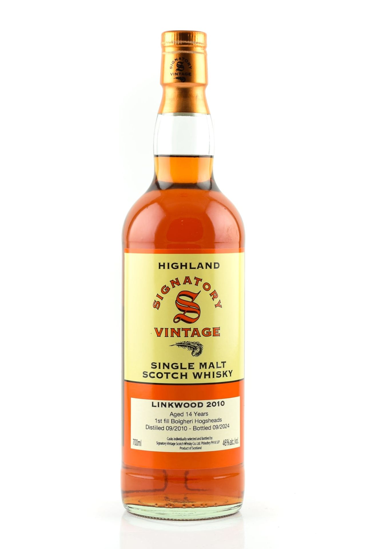 Linkwood 14 Jahre 1st-fill Bolgheri Wine Hogsheads Vintage Signatory ...