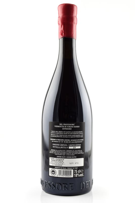 Vermouth di Torino del Professore Rosso Superiore bei Home of Malts ...