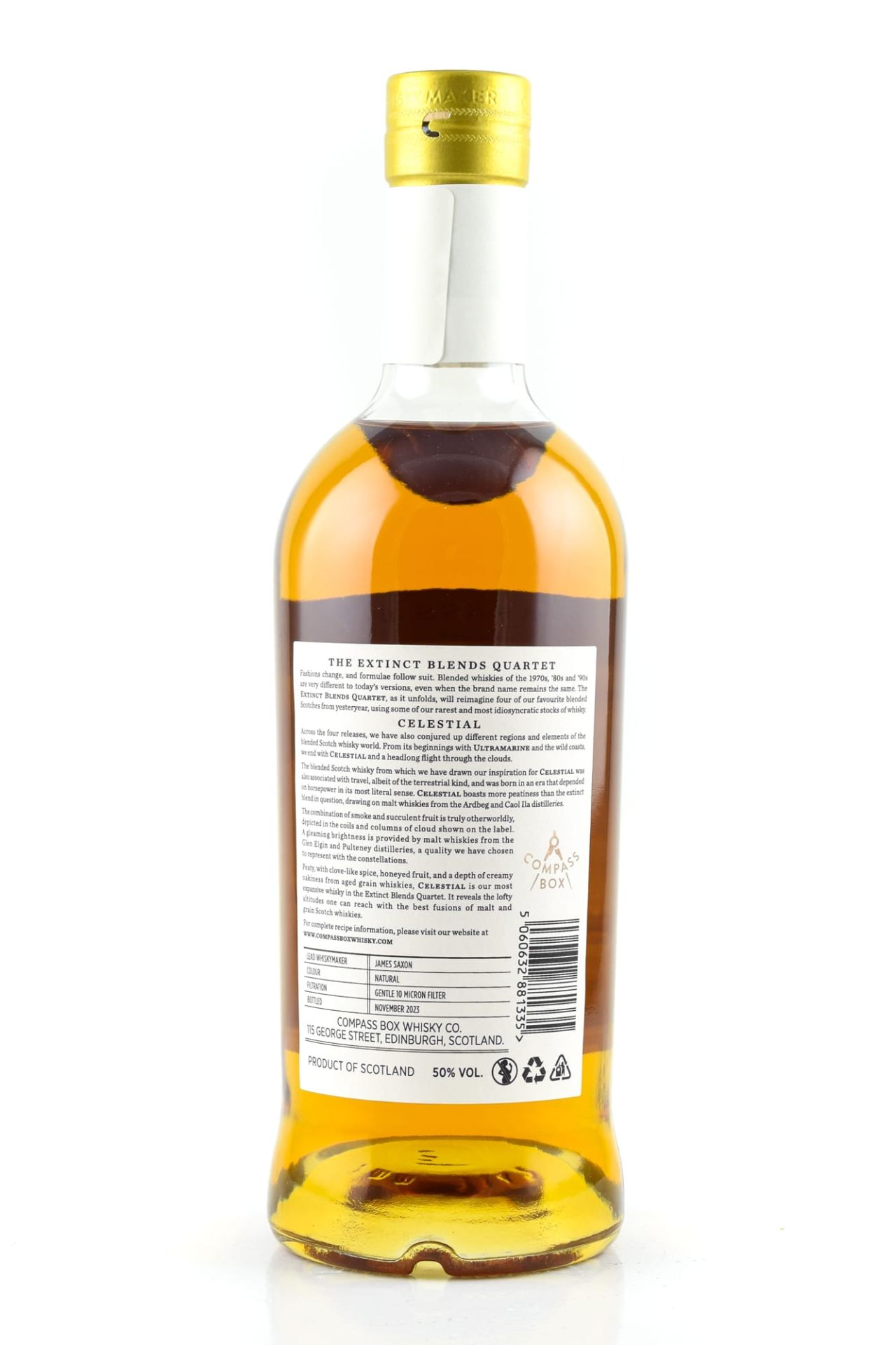 Celestial - The Extinct Blends Quartet - Compass Box bei Home of Malts ...