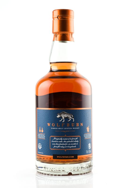 Wolfburn 7 year old Vibrant Stills Bourbon/Ruby Port 50%vol. 0,7l | 20202