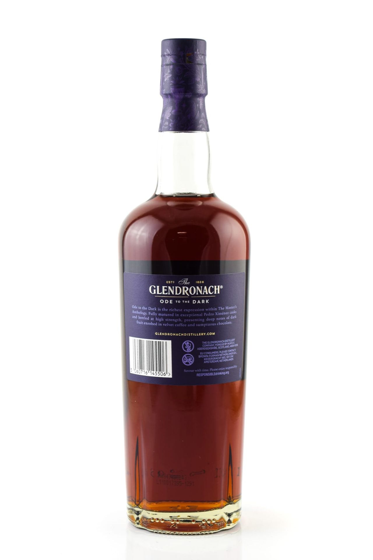 The Glendronach Ode to the Dark at Home of Malts >> explore now!