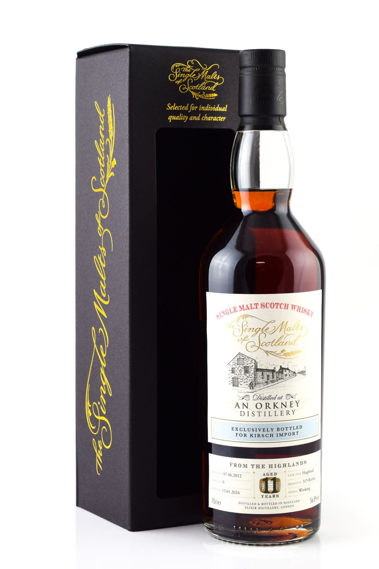 An Orkney Distillery 11 year old Hogshead #6 "The Single Malts of ...