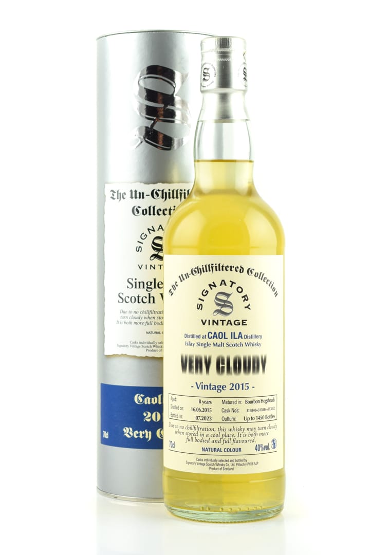 Caol Ila 8 Jahre 2015/2023 Very Cloudy Un-chillfiltered Signatory bei ...
