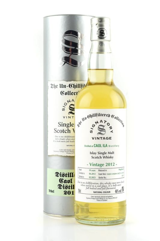 Caol Ila 10 Jahre Hogsheads Un-Chillfiltered Signatory bei Home of ...