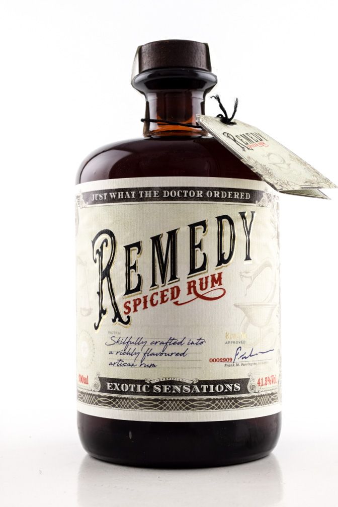Remedy Spiced Rum at Home of Malts >> explore now!