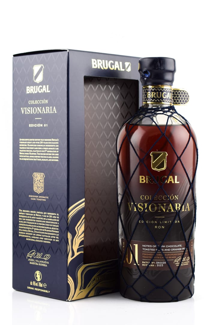 Brugal Colección Visionaria | Limitierte Edition mit Kakaobohnen getoastet