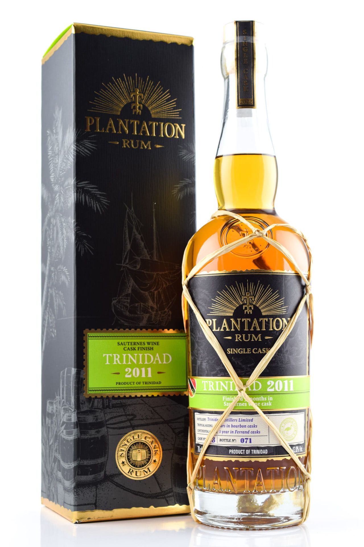 Plantation Trinidad 2011 Sauternes Wine Cask Finish 43%vol. 0,7l | 20815