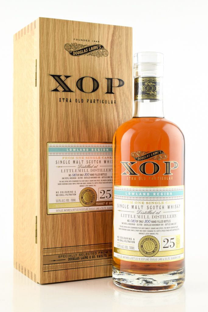 Littlemill 25 Year Old 1991/2017 Refill Hogshead Douglas Laing XOP 50.9 ...