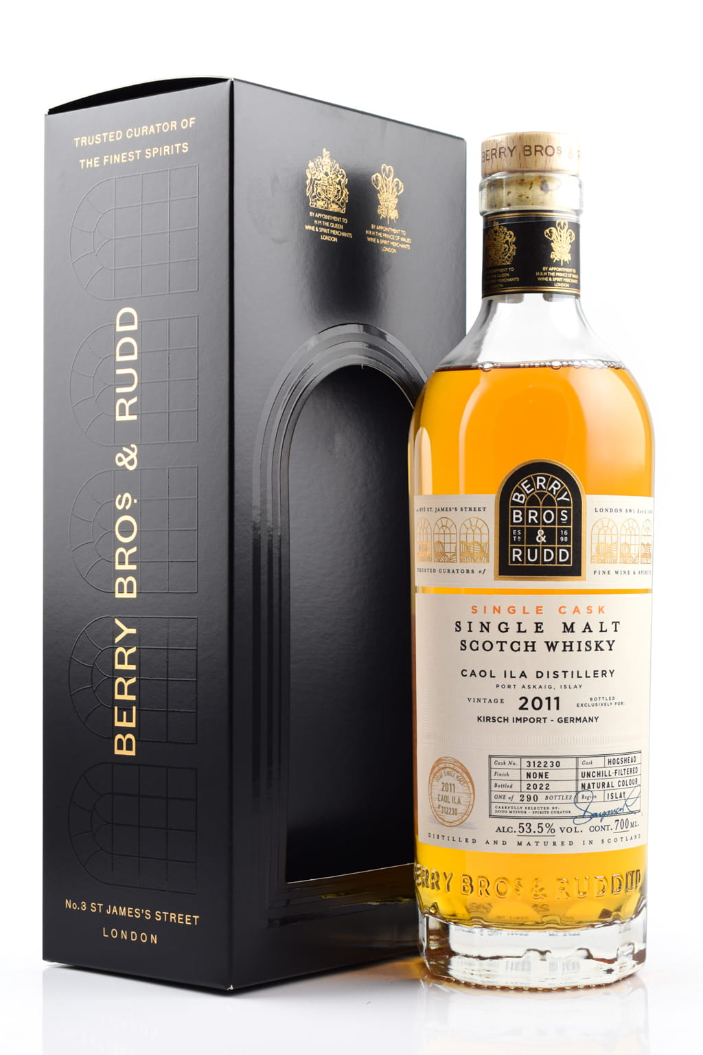 ᐅ Caol Ila 2011/2022 Bourbon Hogshead #312230 Berry Bros. & Rudd bei ...