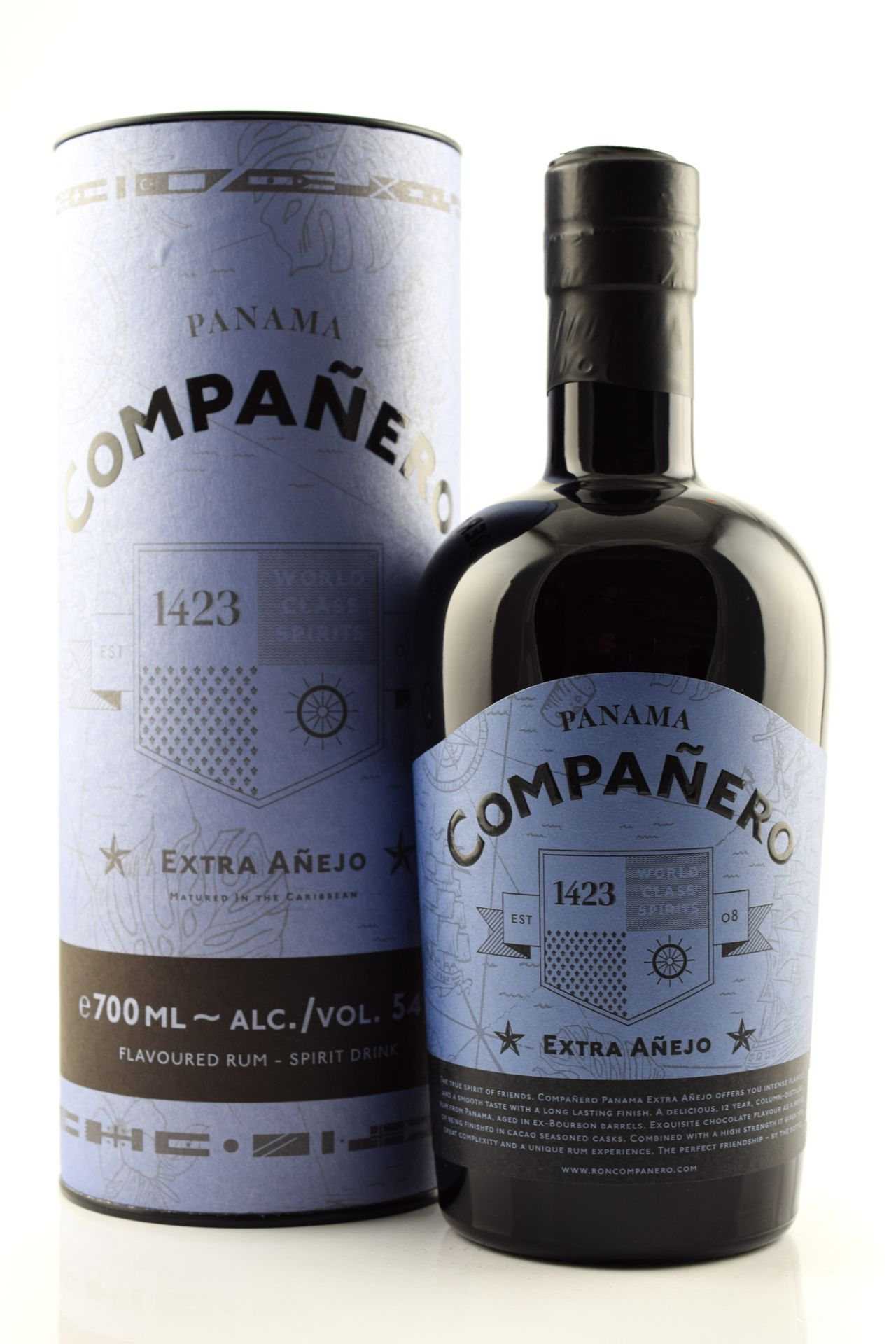 Companero Panama Extra Anejo mit Elixir Orange Miniatur | 22644